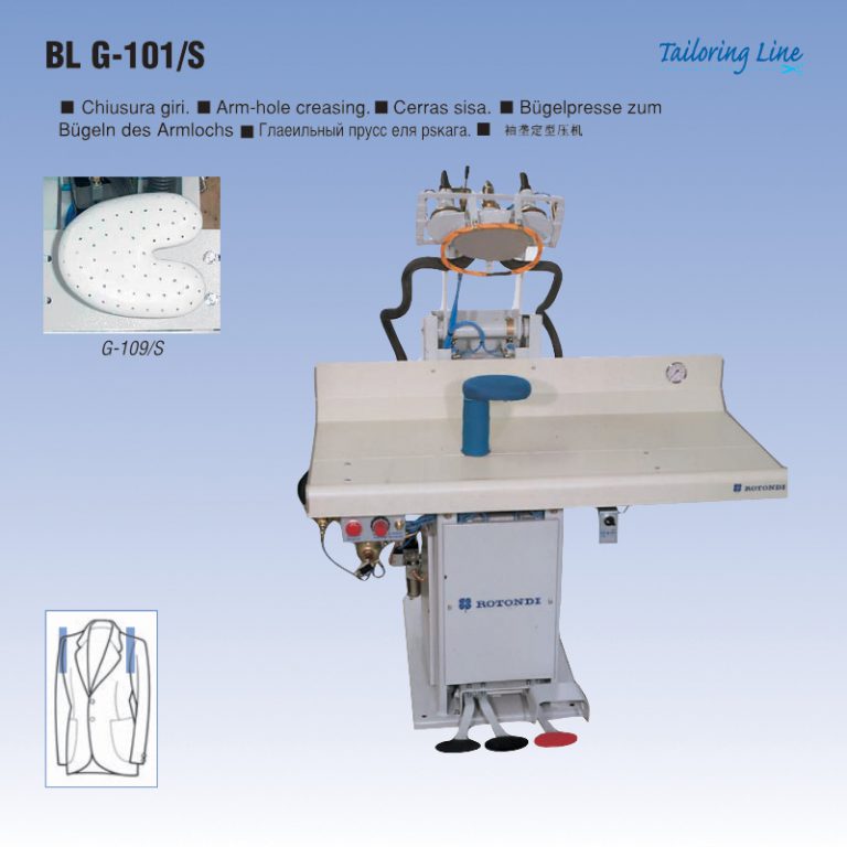 Ladies jacket - Rotondi Group - finishing/pressing/ironing ladies jackets